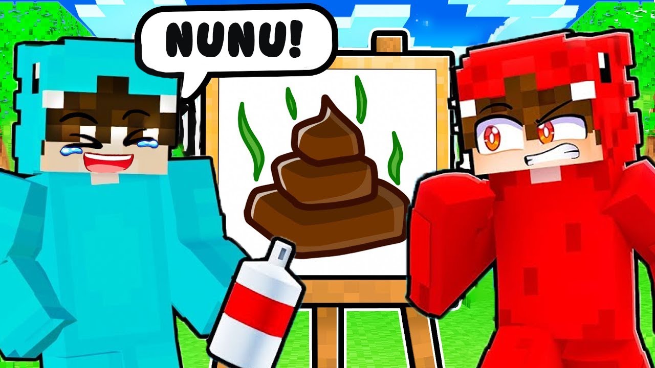 To co NARYSUJESZ dostajesz w Minecraft z NUNU! - YouTube