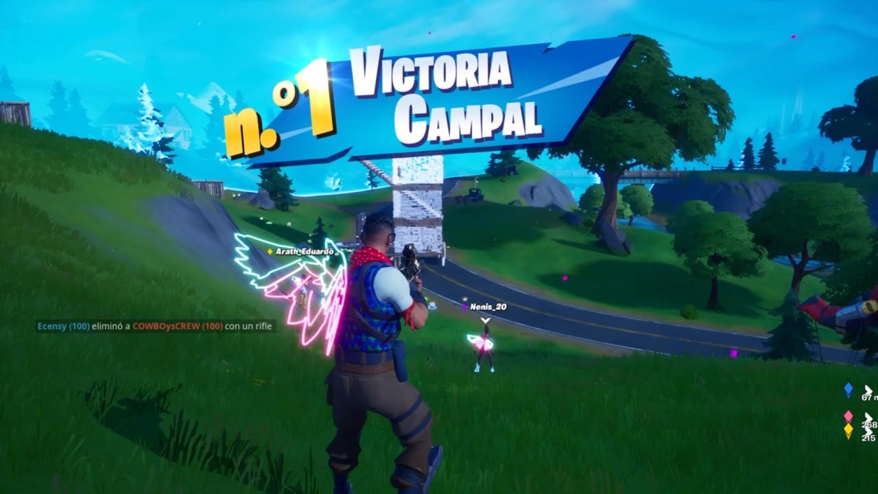 FORNITE! VICTORIA MAGISTRAL!!!!!! - YouTube