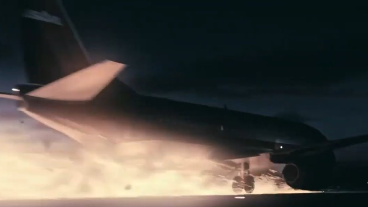 USAir Flight 1493/SkyWest Airlines Flight 5569 - Collision Animation 2 ...