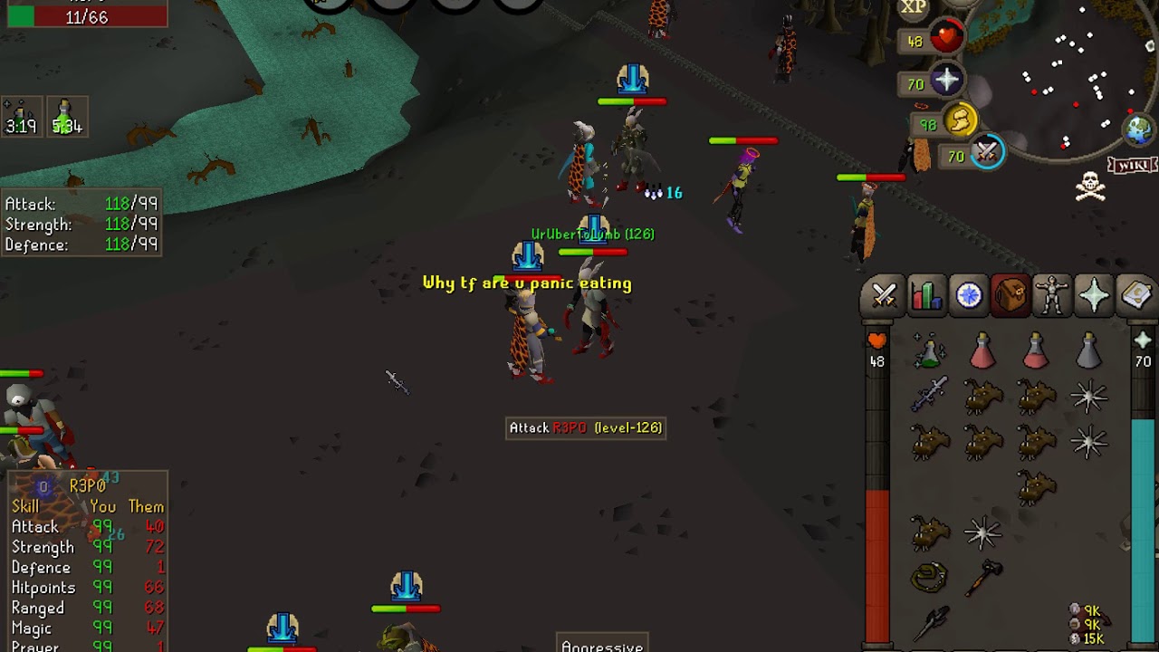 Practice In Max Gear OSRS - YouTube