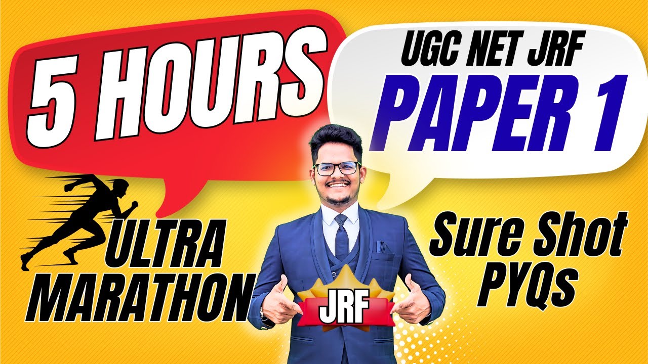5 Hours Ultra Marathon for UGC NET Paper 1 by Shiva sir # ...