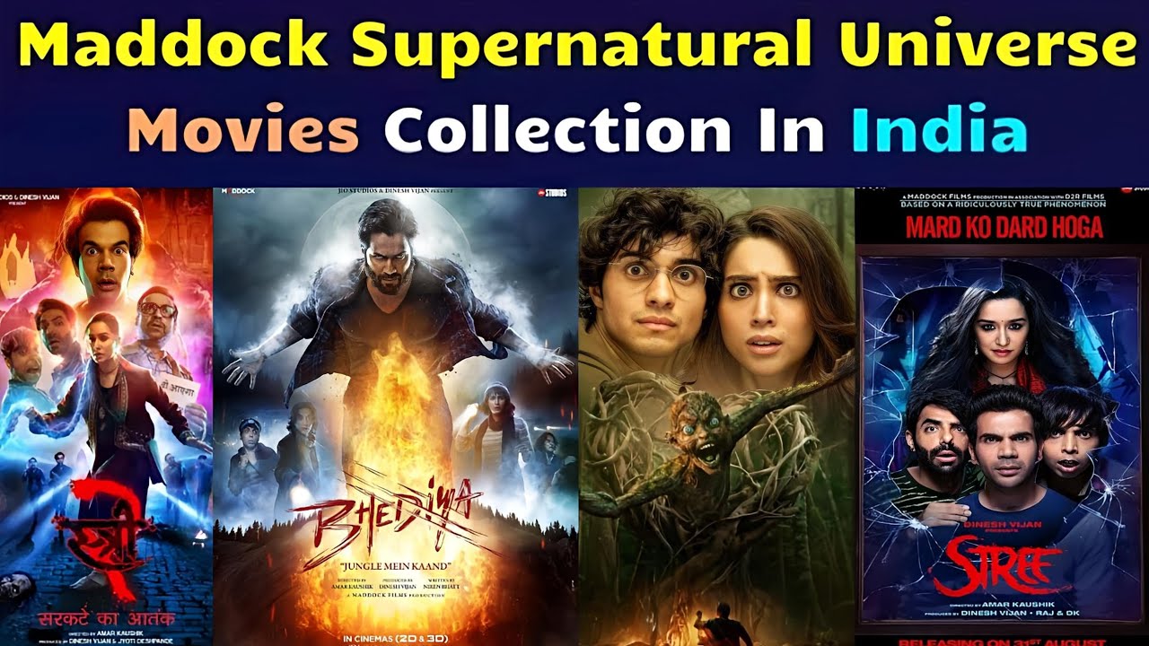 Stree 2 Box Office Collection | Maddock Supernatural Universe Movies ...