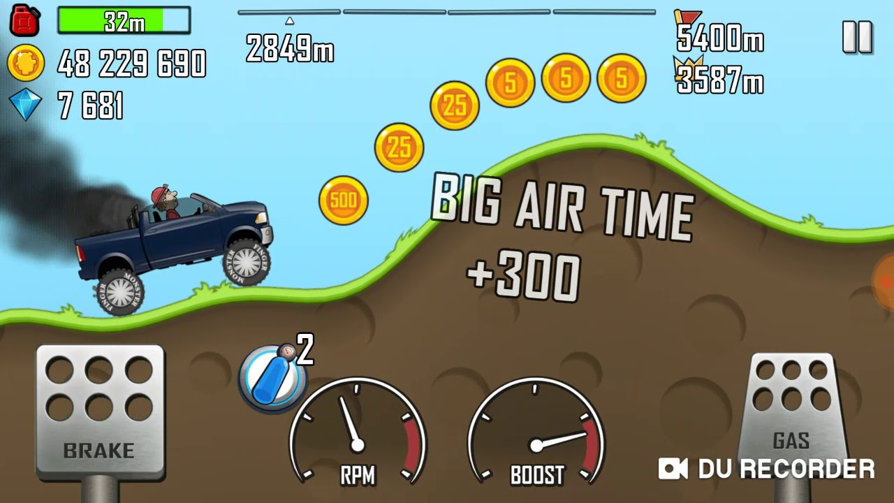 Breaking the RECORD on Daily Challenge!! - Hill Climb Racing - YouTube