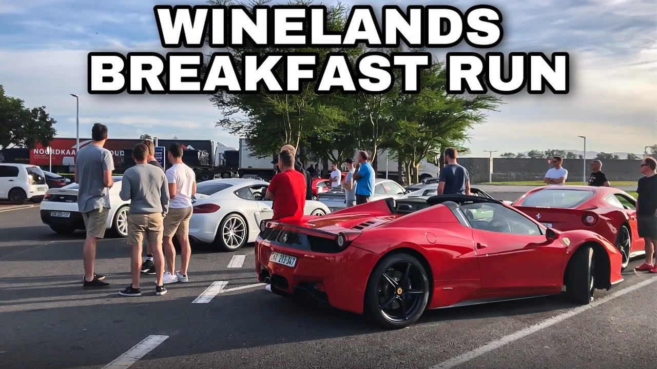 Joining A Breakfast Run With Supercars Through The Winelands + Porsche ...
