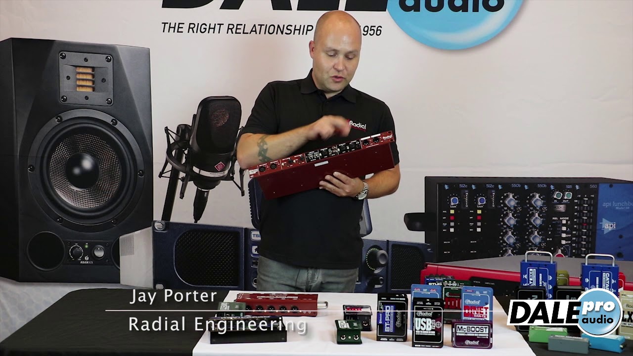 Dale Pro Audio - Radial Engineering mPress Press Box System - YouTube