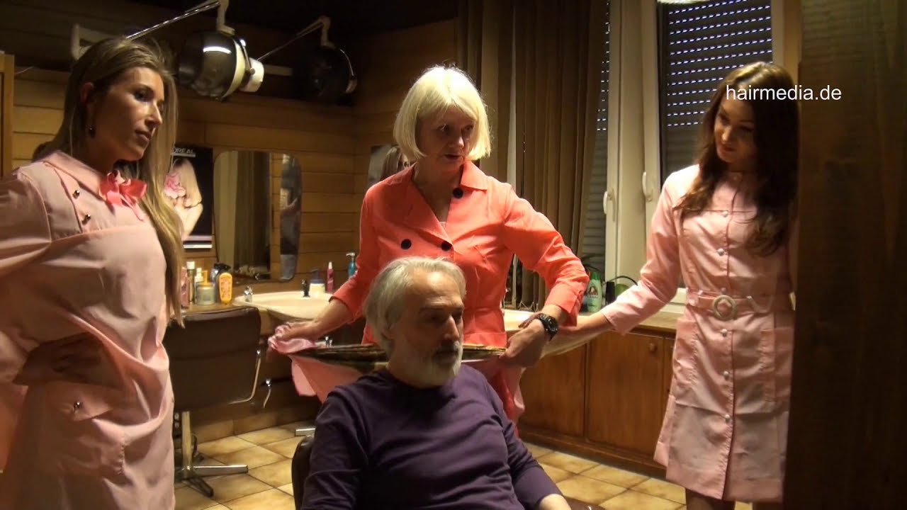 1019 Customer Surprise Forced Haircut Headshave By Crazy Barberettes In