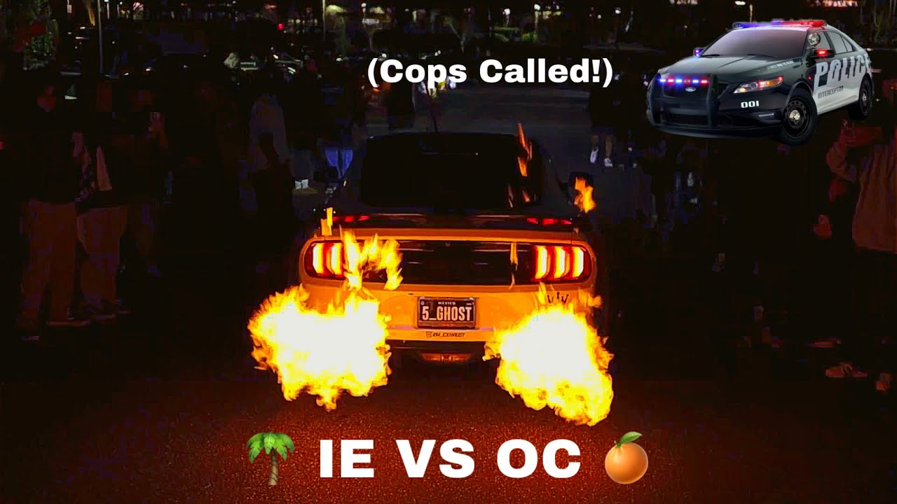 IE VS OC CAR SHOW GOT WILD - YouTube