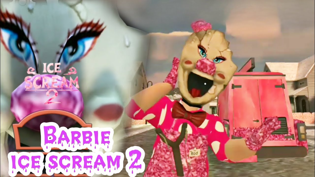 Barbie Granny horror game Barbie ice scream 2 : horror neighbour - YouTube