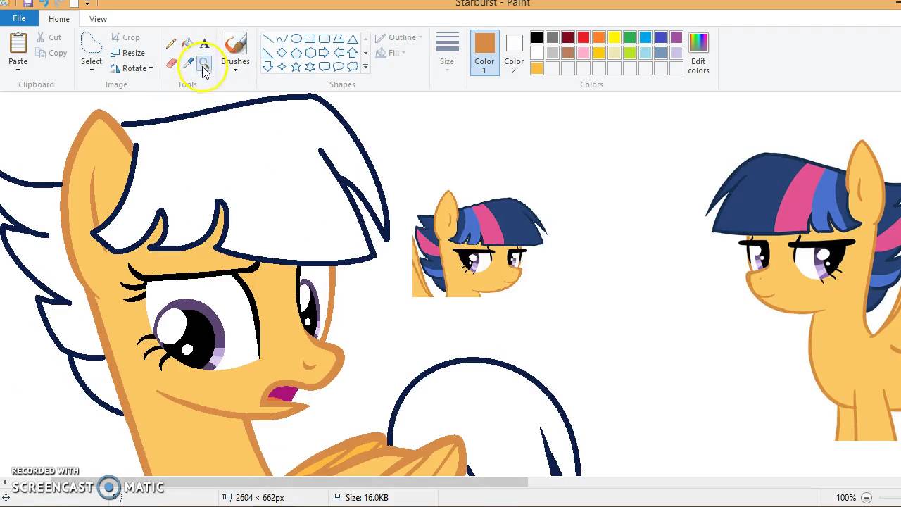 Mlp Speedpaint Next Gen Starburst - YouTube
