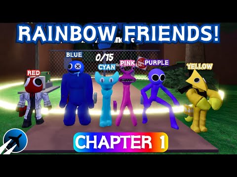 The RAINBOW FRIENDS PLAY Rainbow Friends chapter 2! (Roblox RF) - YouTube