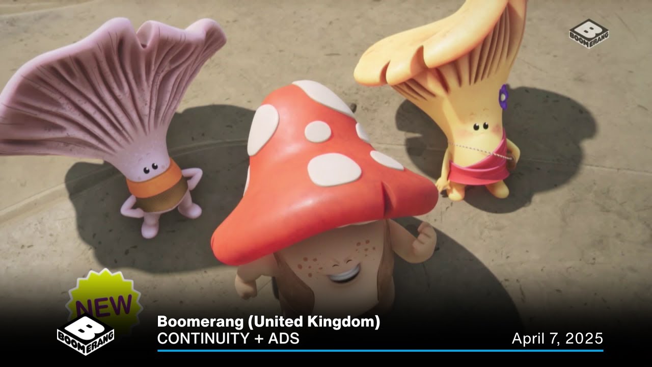 Boomerang (UK) continuity + ads | April 7, 2025 - YouTube