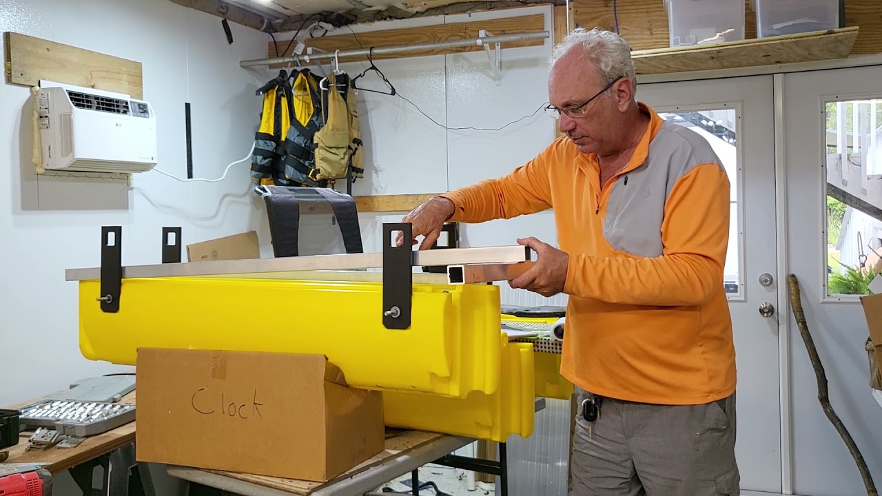 Expandacraft modular boats, risers and crosstubes. - YouTube