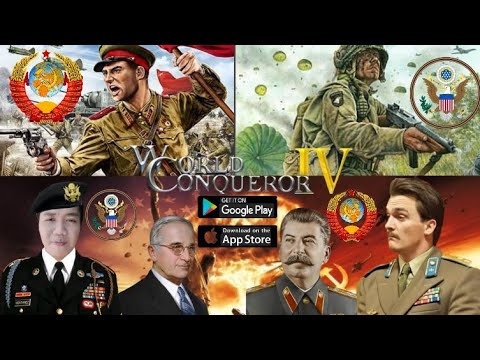 World conquer IV titorial gameplay strategy walkthrough WW2 & COLD WAR ...