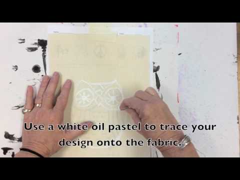 Oil Pastel Batik - YouTube