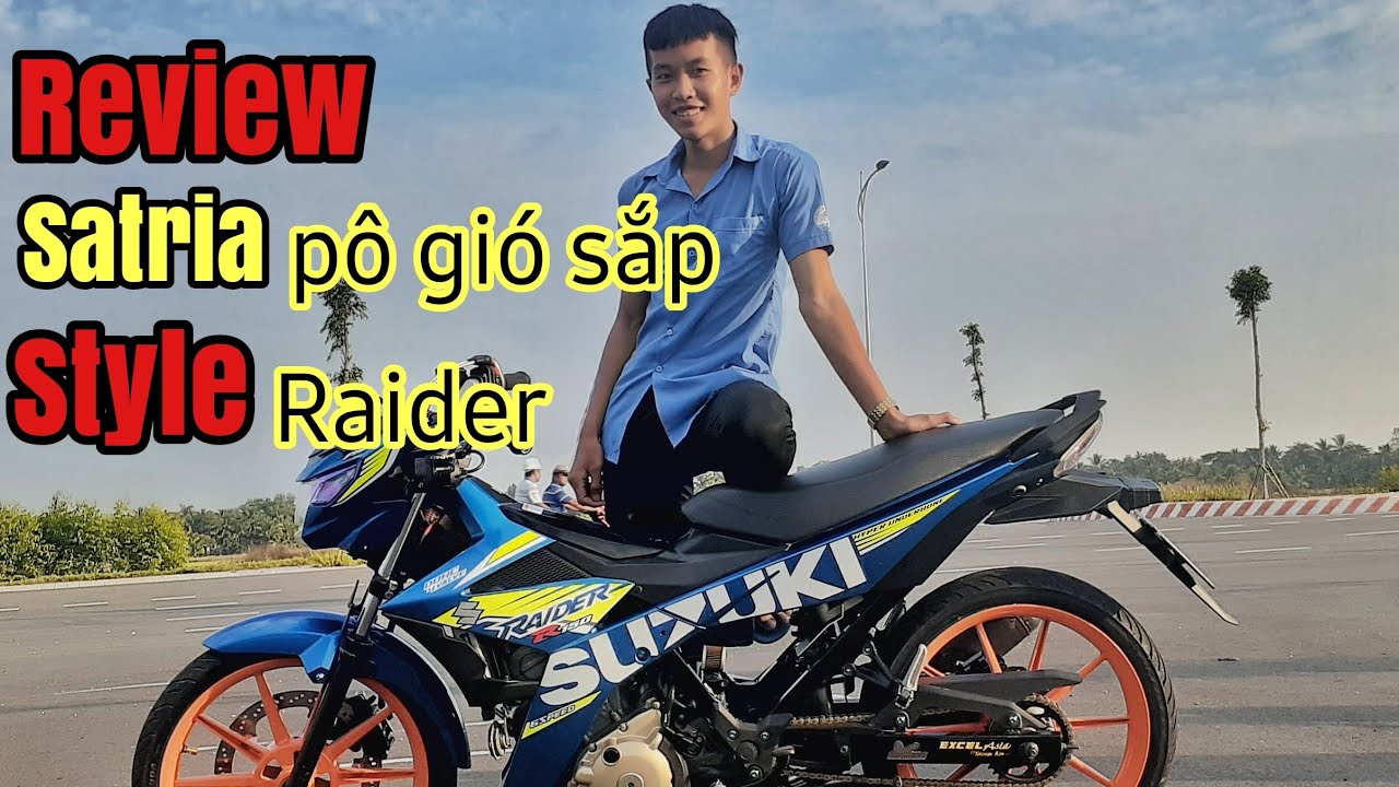 Lần đầu Review và gặp ngay satria pô gió sắp xăng lữa #Quang Vinh vlog ...