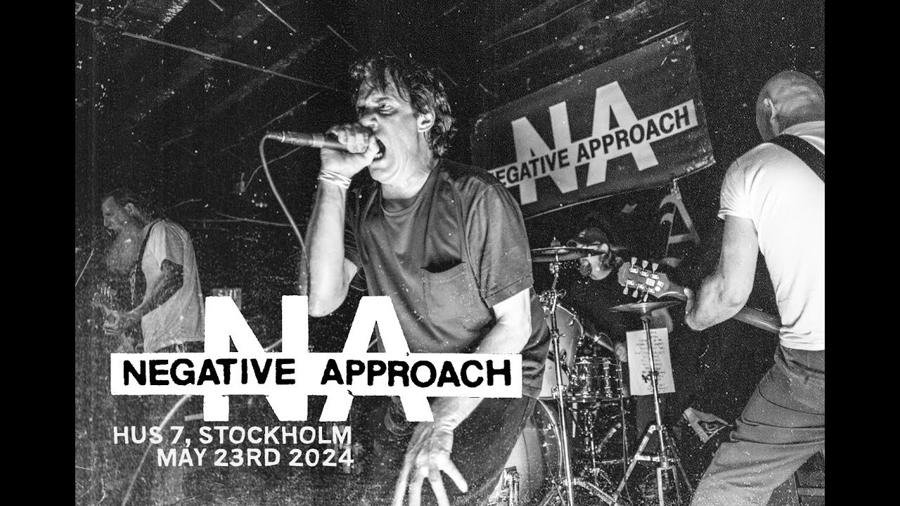 Negative Approach - Live at Hus 7 (2024-05-23) - YouTube