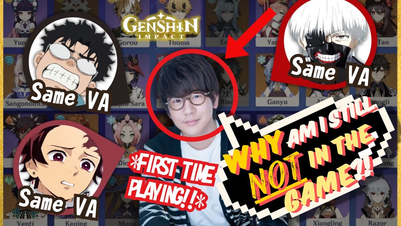 This Famous JP VA FINALLY TRIES Out GENSHIN Impact! | Natsuki Hanae Genshin Stream ENG SUB - YouTube