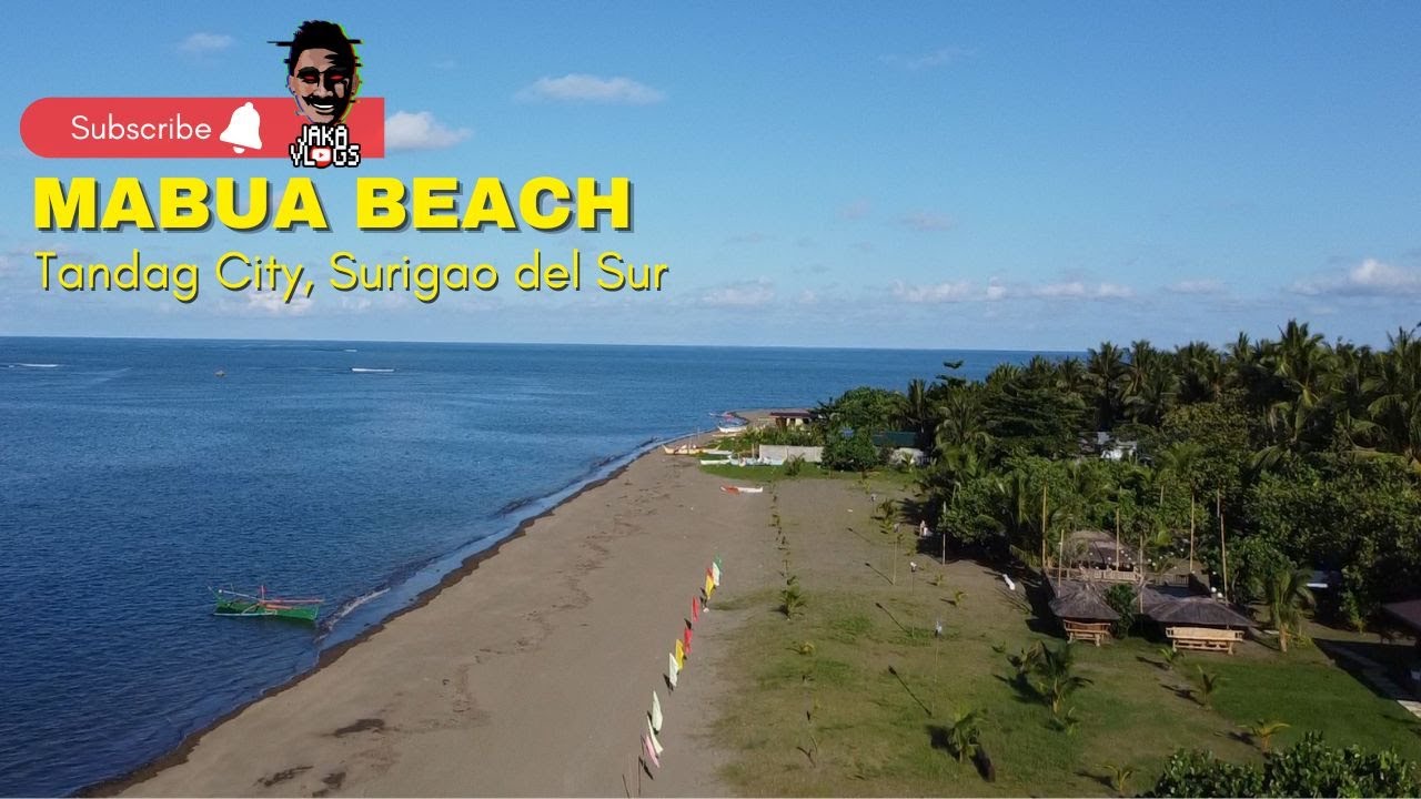 Mabua Beach | Tandag City, Surigao del Sur - YouTube