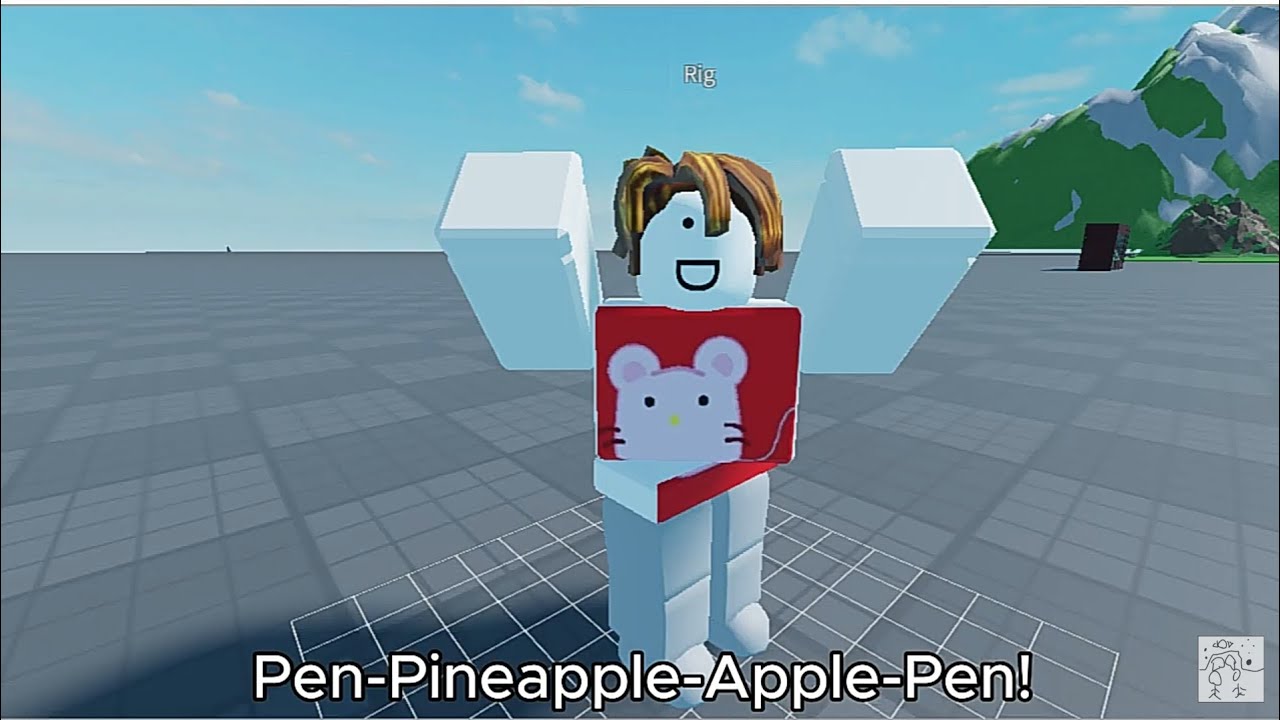 [Roblox超爛動畫還原] Pen-Pineapple-Apple-Pen - YouTube