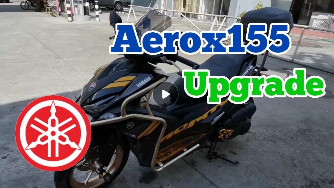 Aerox Handle Bar Grip Guard, Axle Cap and Crank Case - YouTube