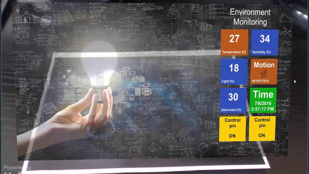 [DEMO] Augmented Reality Internet of Things AR IoT - YouTube