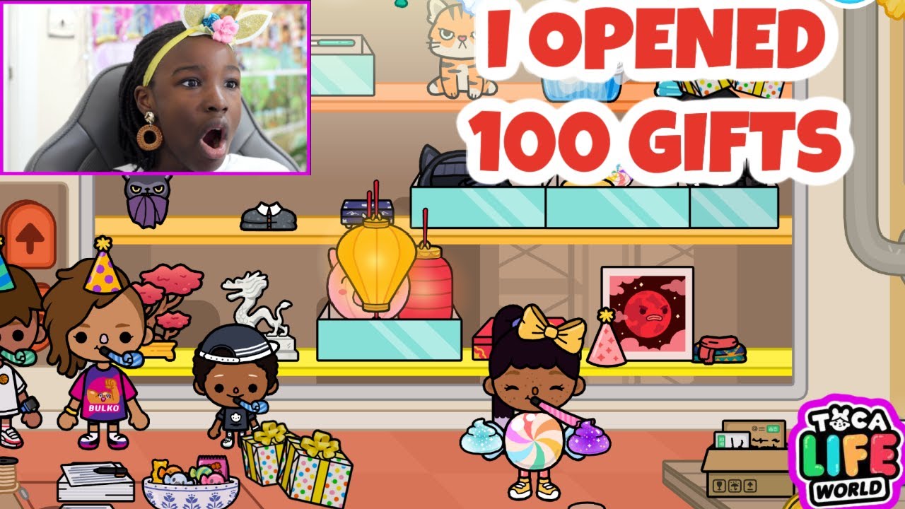 🎁 I OPENED 100+ SURPRISE GIFTS IN TOCA LIFE 10TH ANNIVERSARY!!! - YouTube