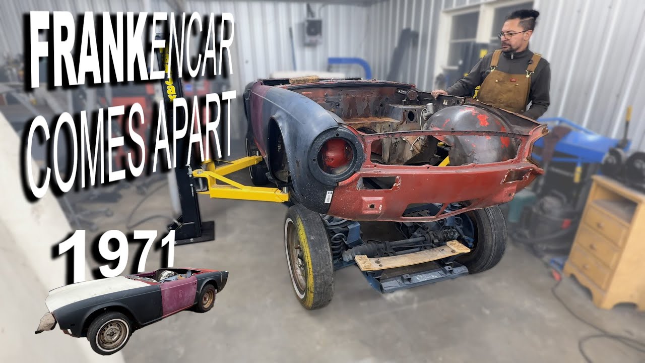 1971 TR6 body repair - Part 2 - Frame and rear body - YouTube