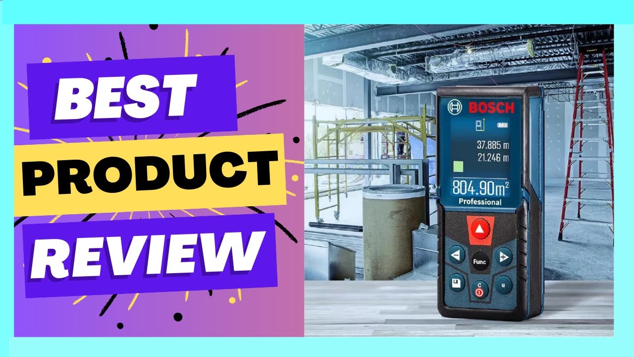 Best Bosch 40M Laser Digital Distance Meter Review - YouTube