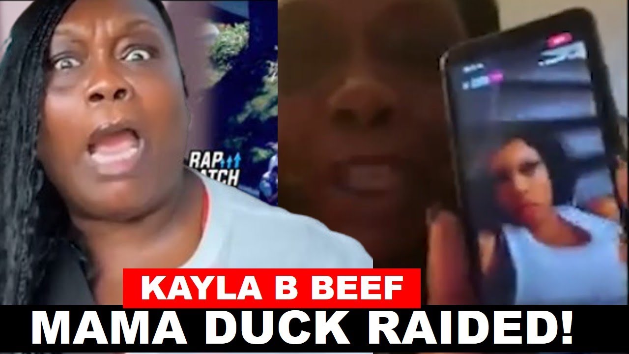 Mama Duck Raided ! she Respond to Kayla 4 D!ssin her d'e'a;d sons : FBG ...