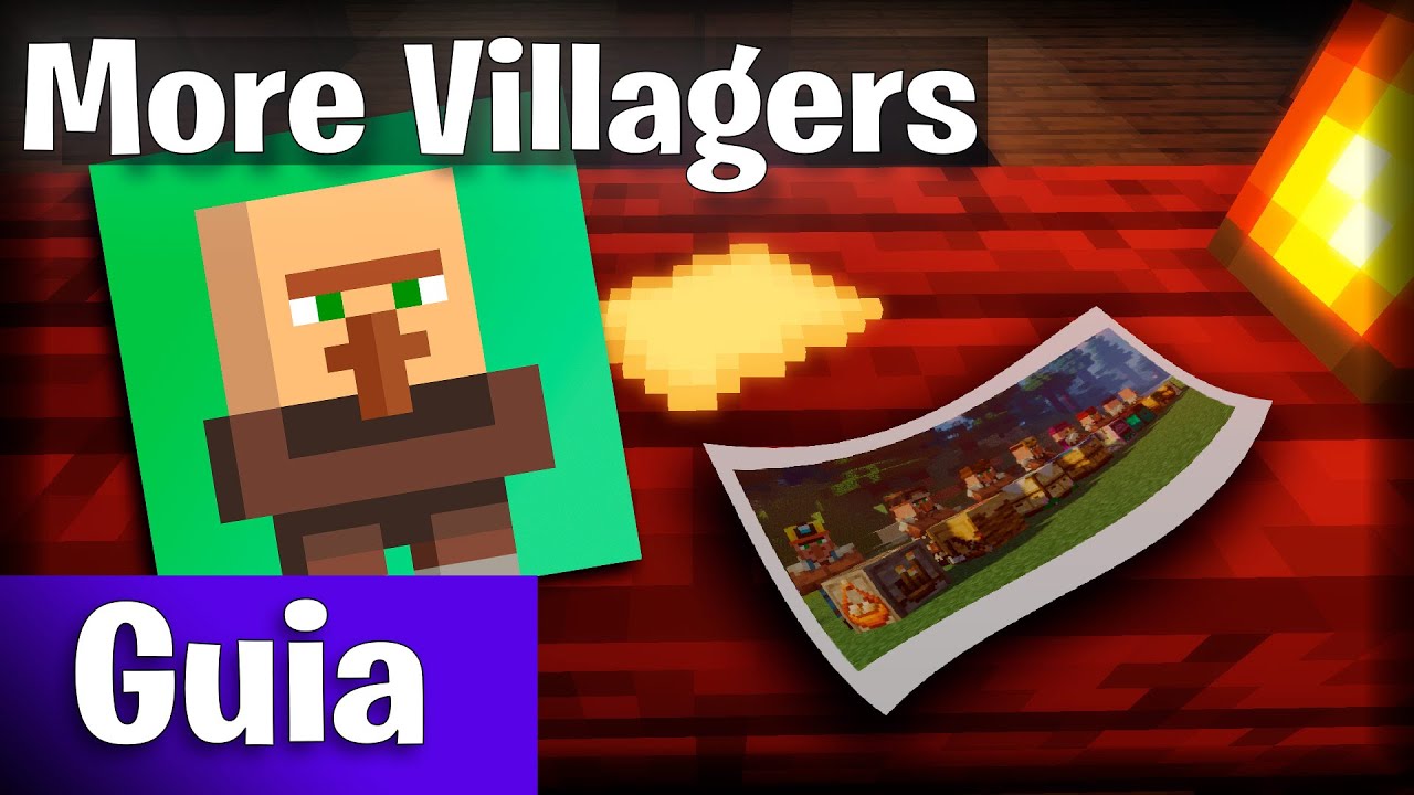 Estos nuevos Aldeanos te Ayudan Más Guía Mod More Villagers 1.19.2 ...