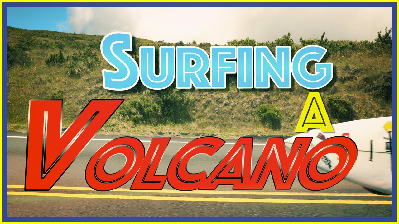 Surfing a Volcano - YouTube
