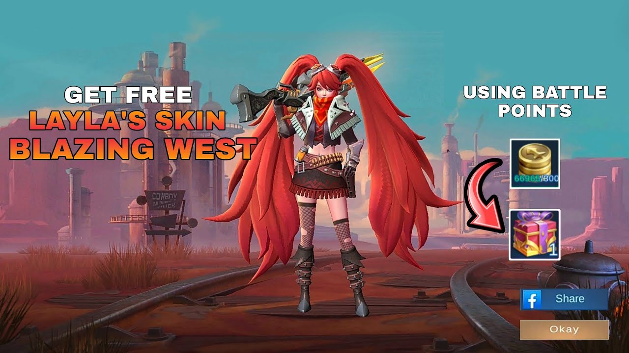 GET FREE LAYLA'S BLAZING WEST SKIN IN THE SKIN TRAIL CARD SHOP EVENT ...