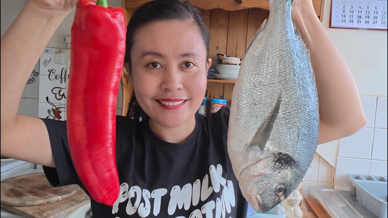 How to Cook Sweet and Sour Fresh Sea Bream Fish |Simple Cooking| - YouTube