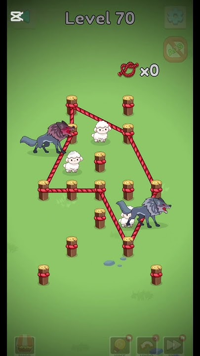Can I Solve the Tricky Wolf and Sheep Puzzle?! Brain Teaser Gameplay ...