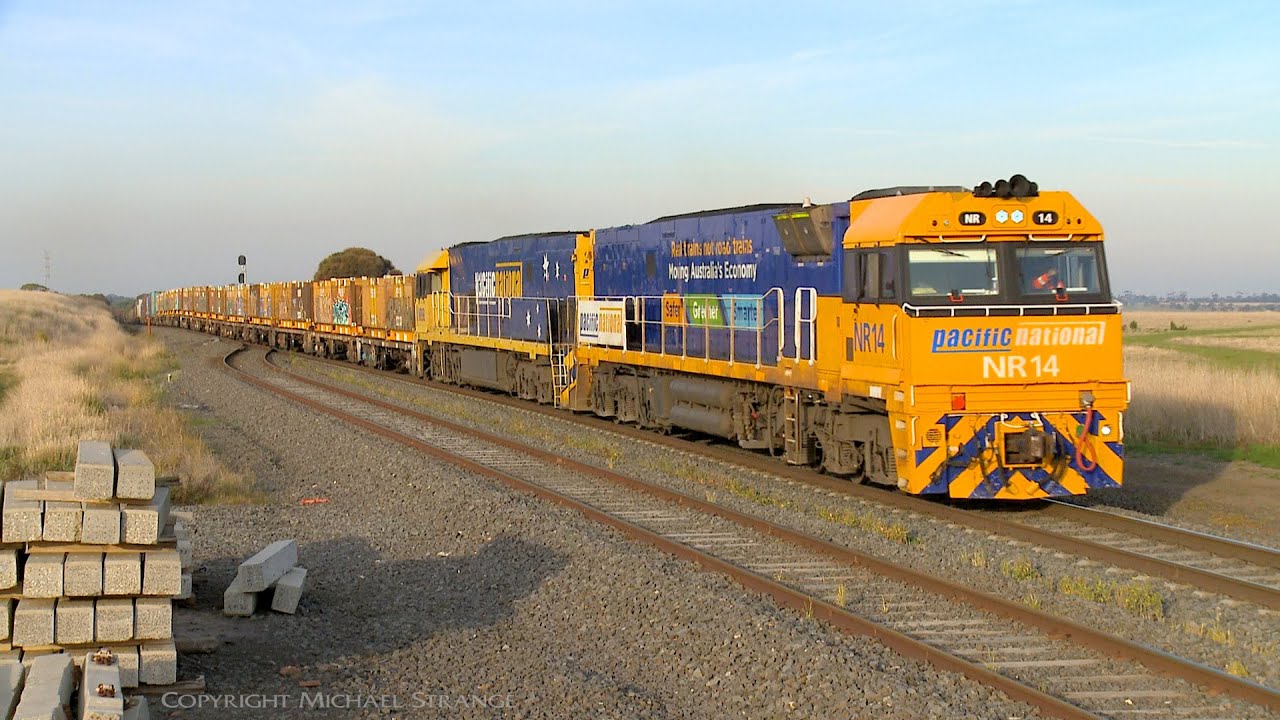 5MP2 Pacific National Steel Train At Gheringhap Loop (8/7/2021 ...