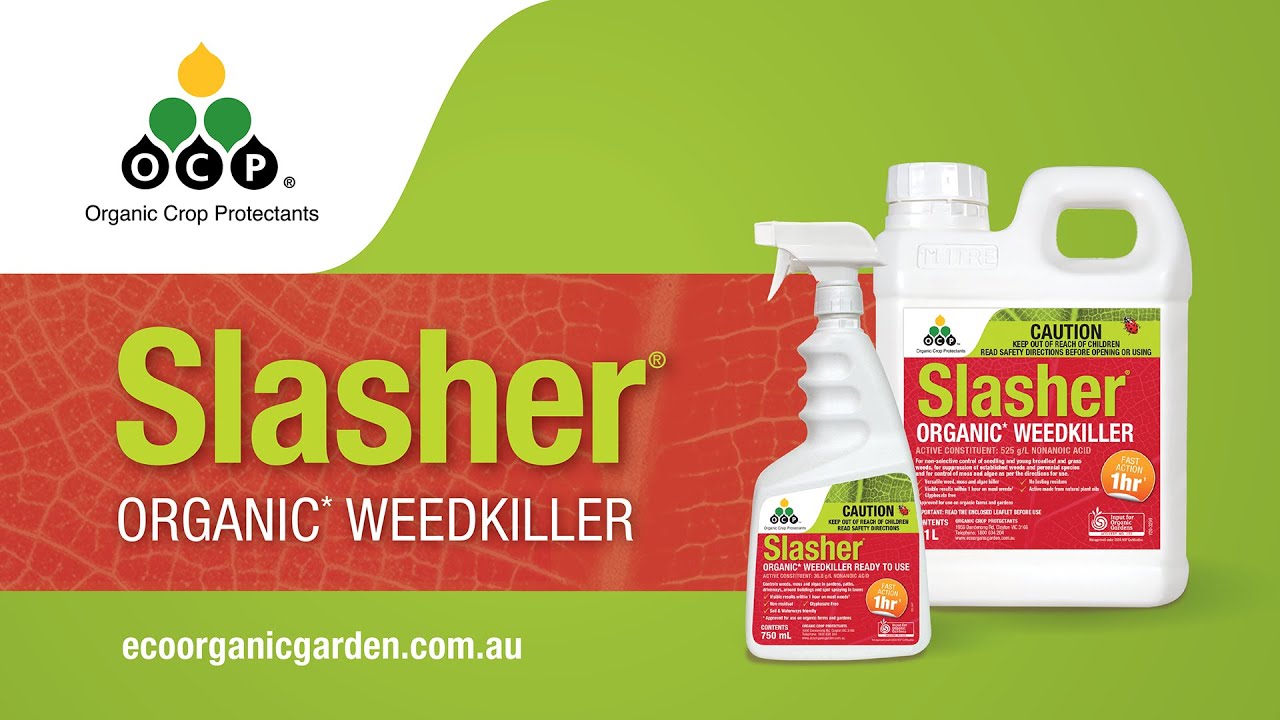 Slasher Organic Weedkiller - YouTube