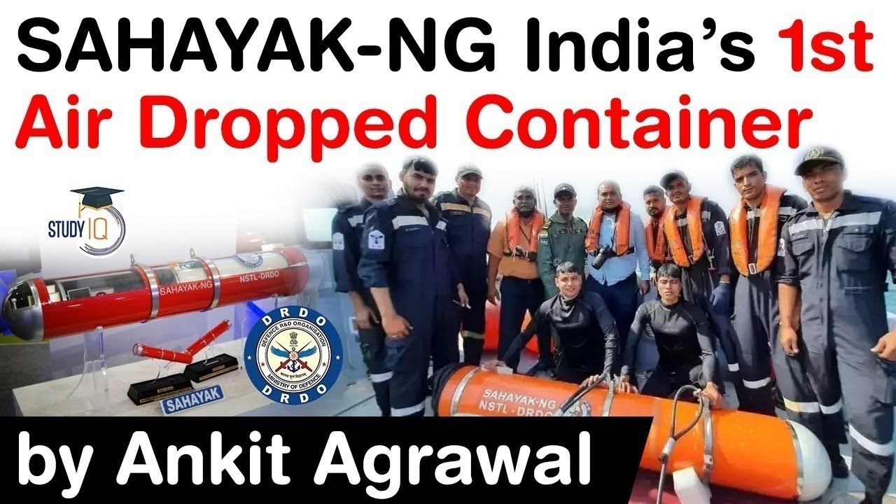 India's first Air Dropped Container SAHAYAK NG successfully tested by ...