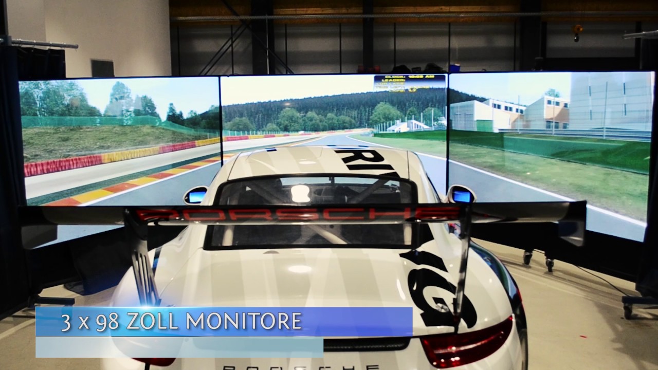 Porsche GT3 Cup Simulator - YouTube