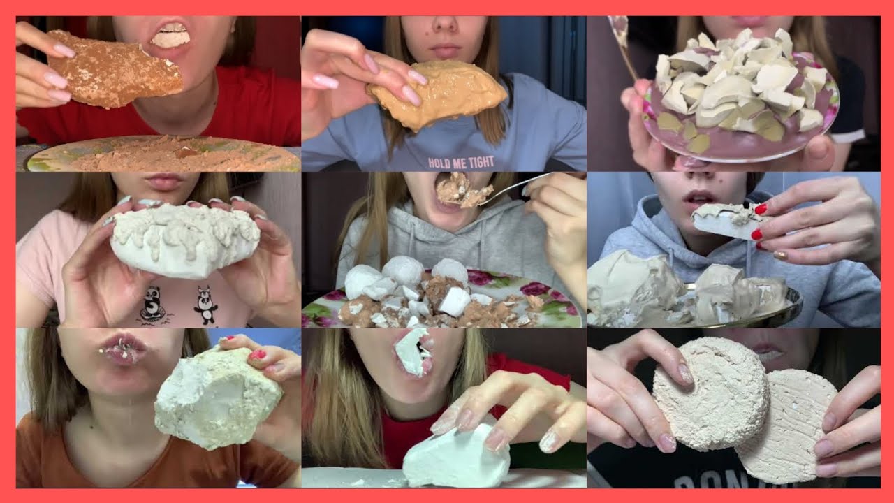 CHALK AND CLAY COATED WITH CREAMY PASTE CRUNCH BY @melovayabelaya1506 ...