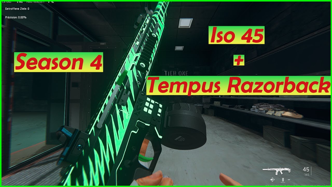 Season 4 - Tempus Razorback + Iso 45 schnell bekommen - Alle weiteren Änderungen + Vondel ist da ...