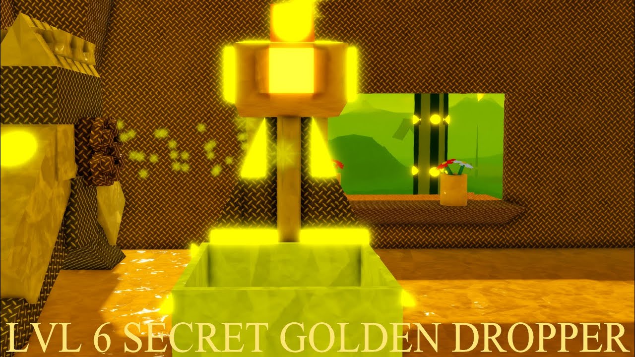 Evolution Tycoon - Level 6 Secret Golden Dropper - YouTube