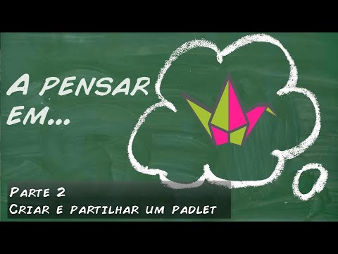 Tutorial Padlet (Parte 2 - Criar e partilhar um Padlet) - YouTube