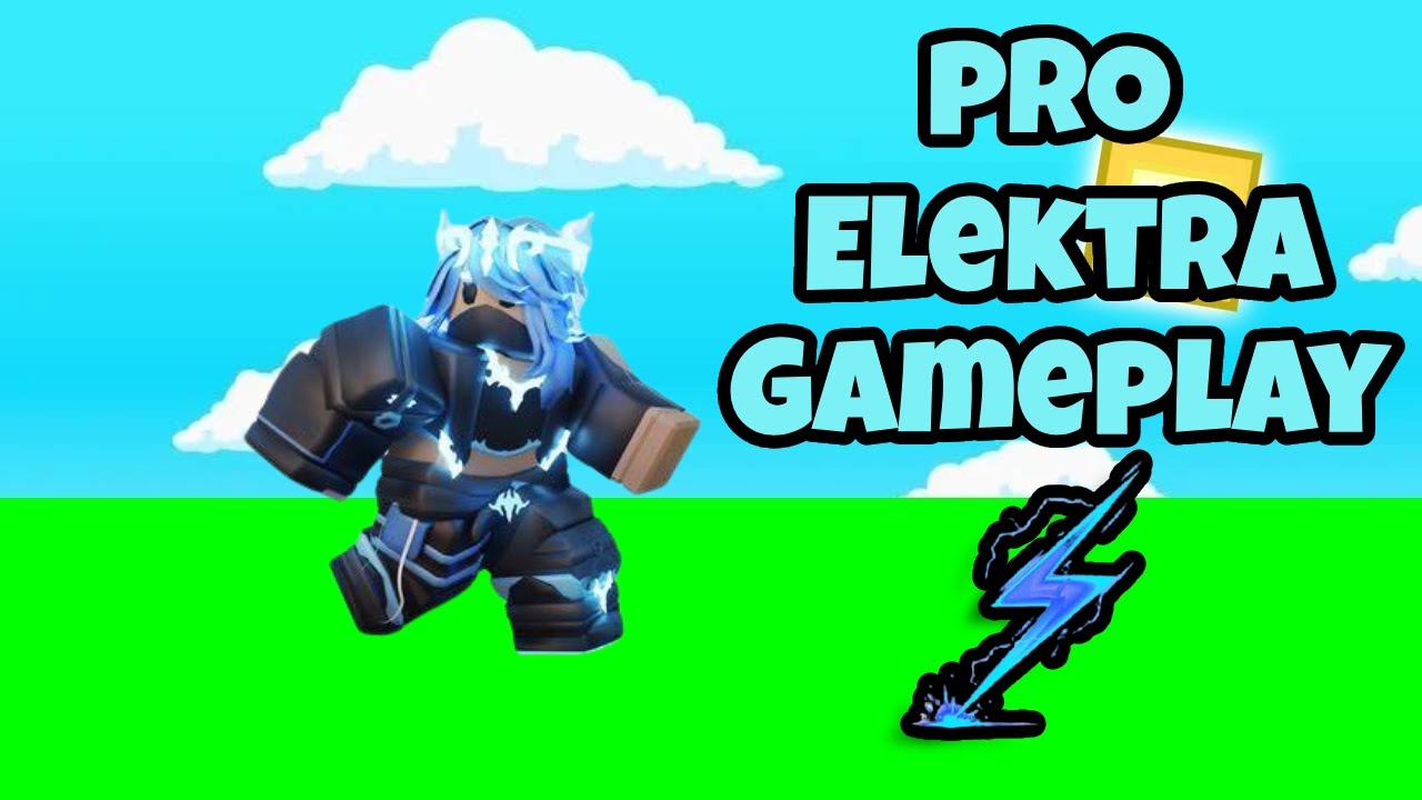 Pro Elektra Gameplay Roblox Bedwars Youtube