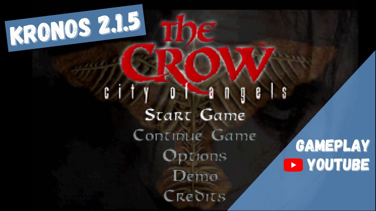 Kronos 2.1.5 - The Crow - City of Angels (Europe) (Gameplay) (Sega ...