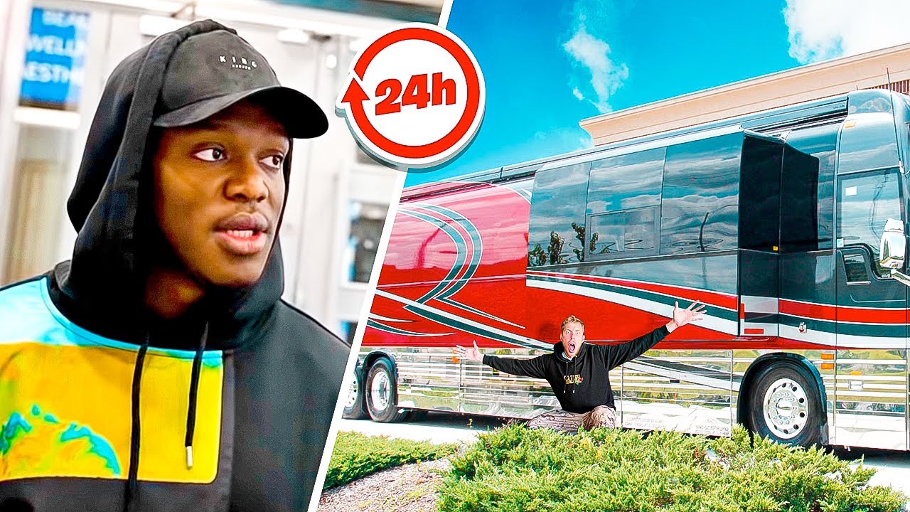 INSIDE KSI'S TOUR BUS - YouTube