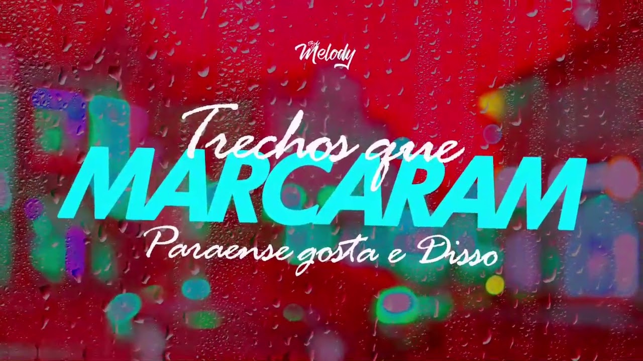 TRECHOS QUE MARCARAM - SYD MELODY - YouTube