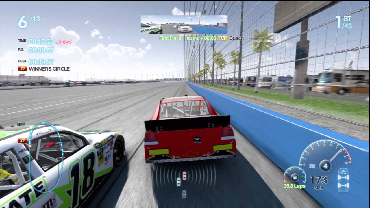 Auto Club Race 5 Gameplay Career Mode Nascar The Game Inside Line - YouTube