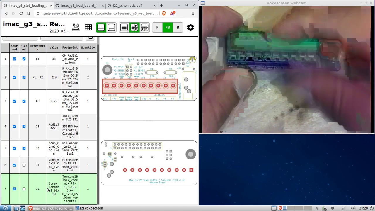 Assembling the j22 board - YouTube
