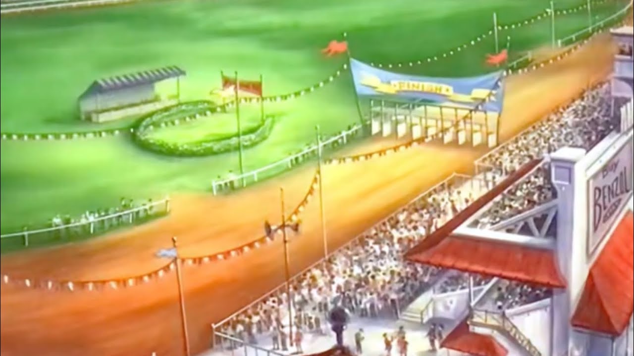 All Dogs Go To Heaven (1989) Horse Race Scene Part 14 - YouTube