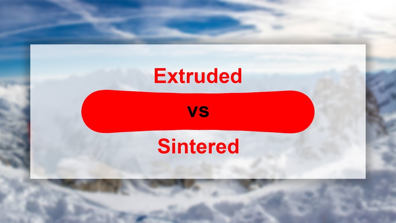 Extruded vs Sintered Base | Snowboard Kaufberatung #3 - YouTube